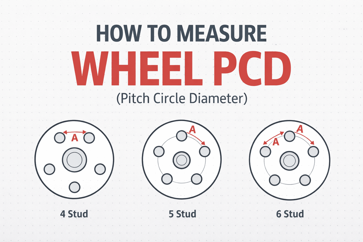 How to measure a wheel PCD – R&M Trailer Spares