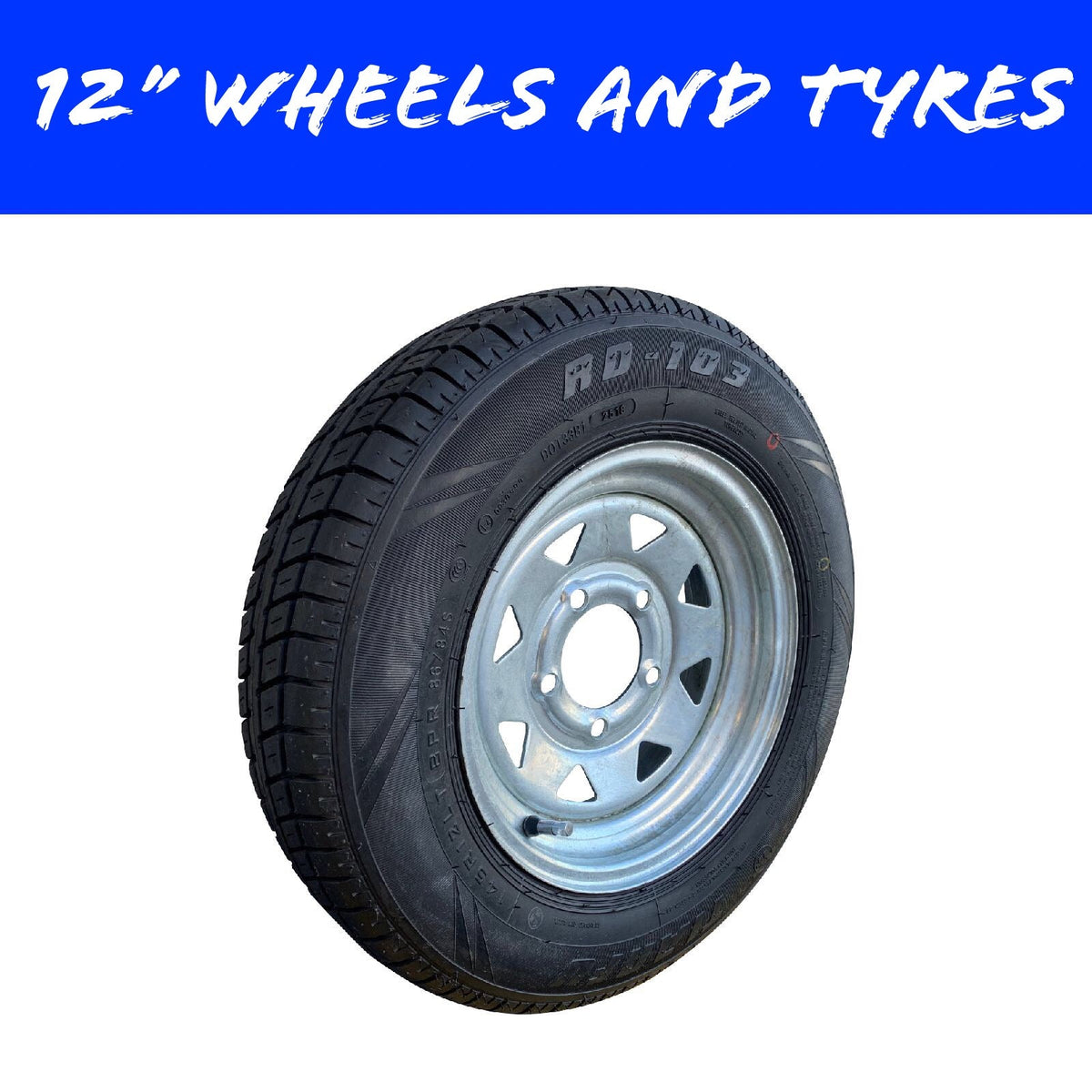 12 Inch Trailer Wheels & Tyres | Steel Rim & Tyre Combos – R&M Trailer ...