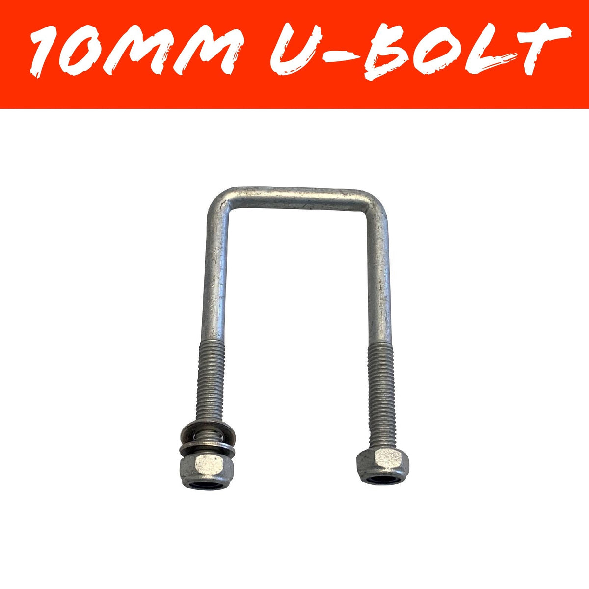10mm Square Galvanised U-Bolts | Trailer Axle Mounting Kit – R&M ...