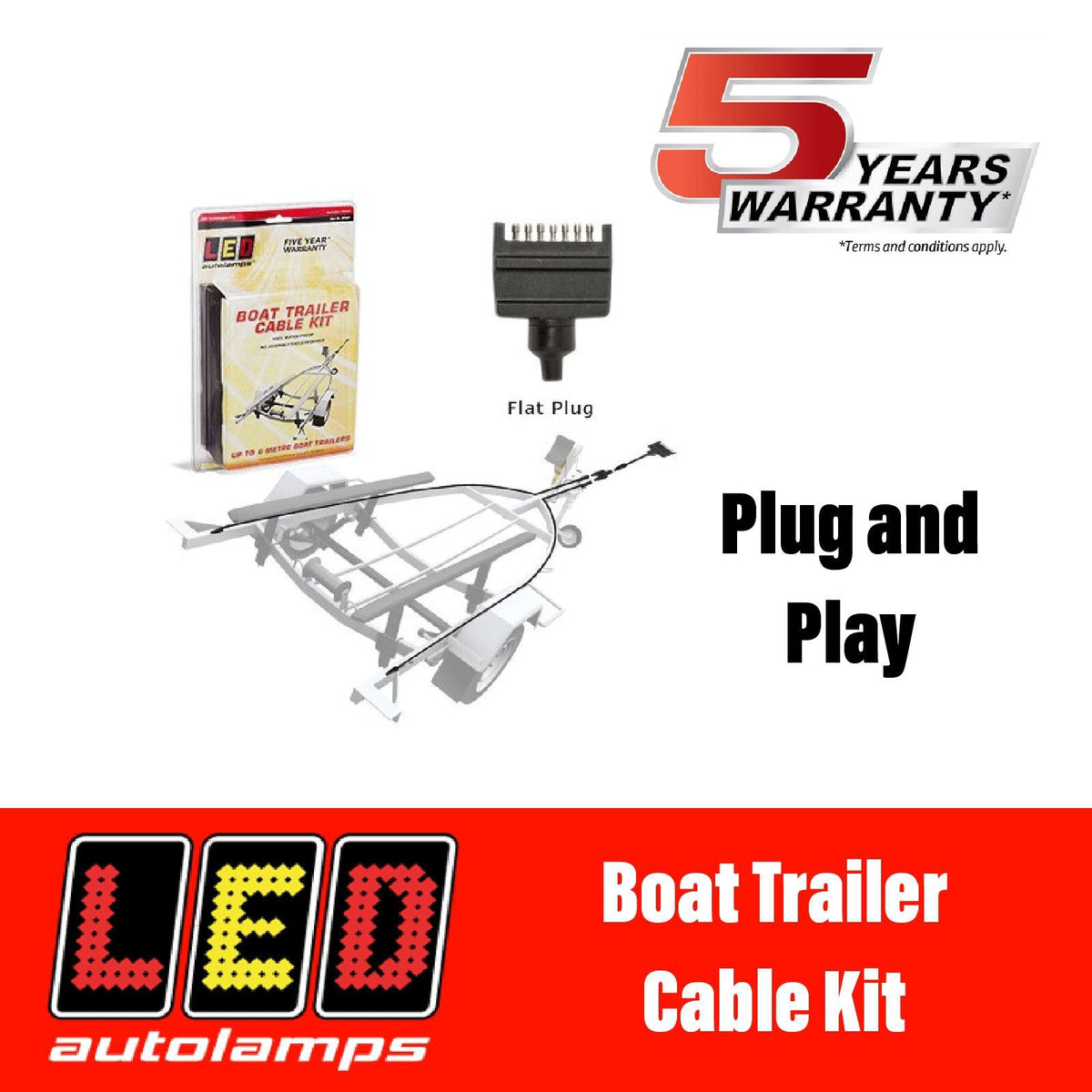 Plug-In Trailer Wiring Kits | LED Autolamps | ADR Compliant – R&M ...