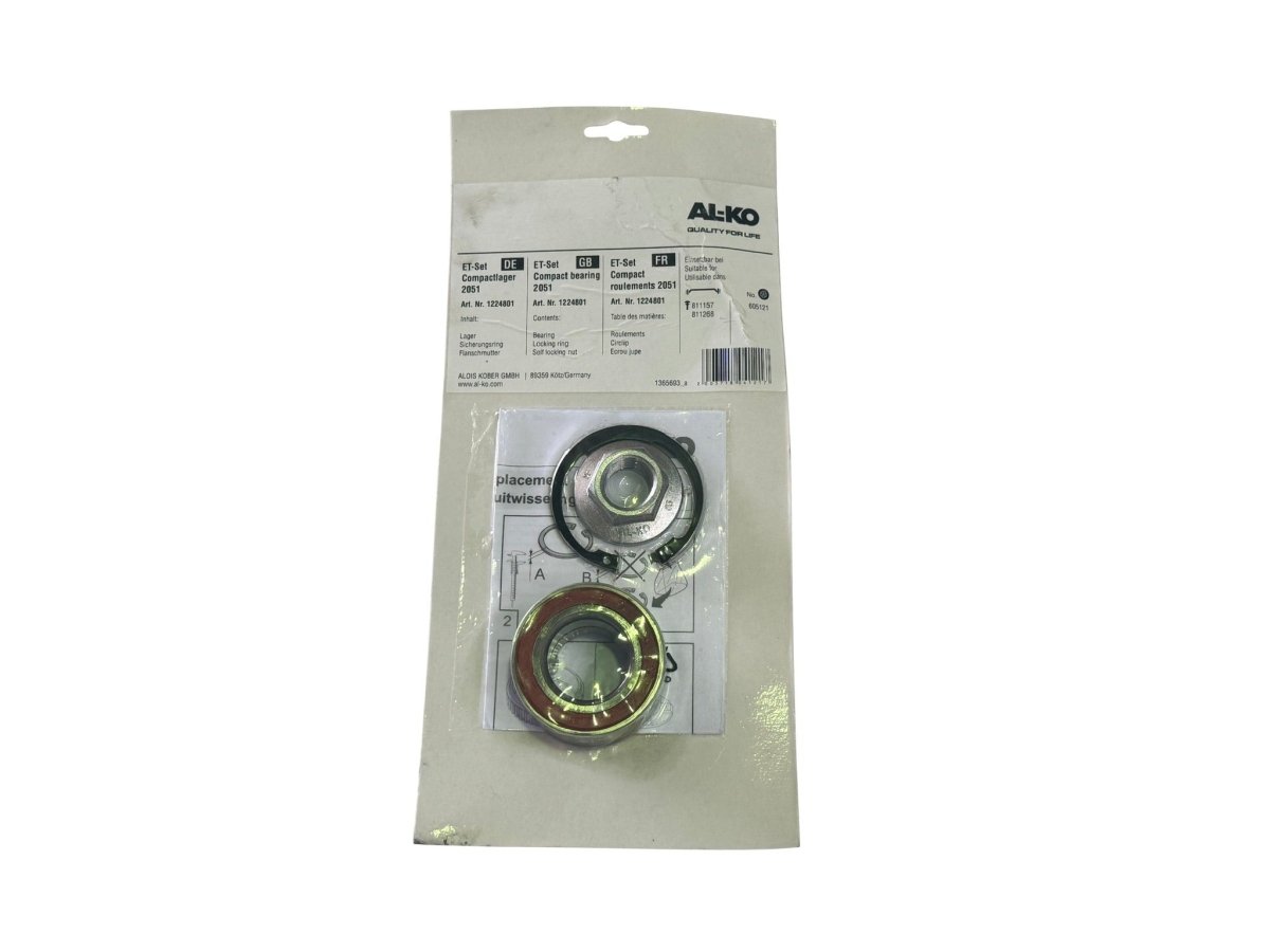 AL-KO 2051 Euro Bearing Hub Kit – Sealed “One-Shot” Hub Assembly – R&M ...