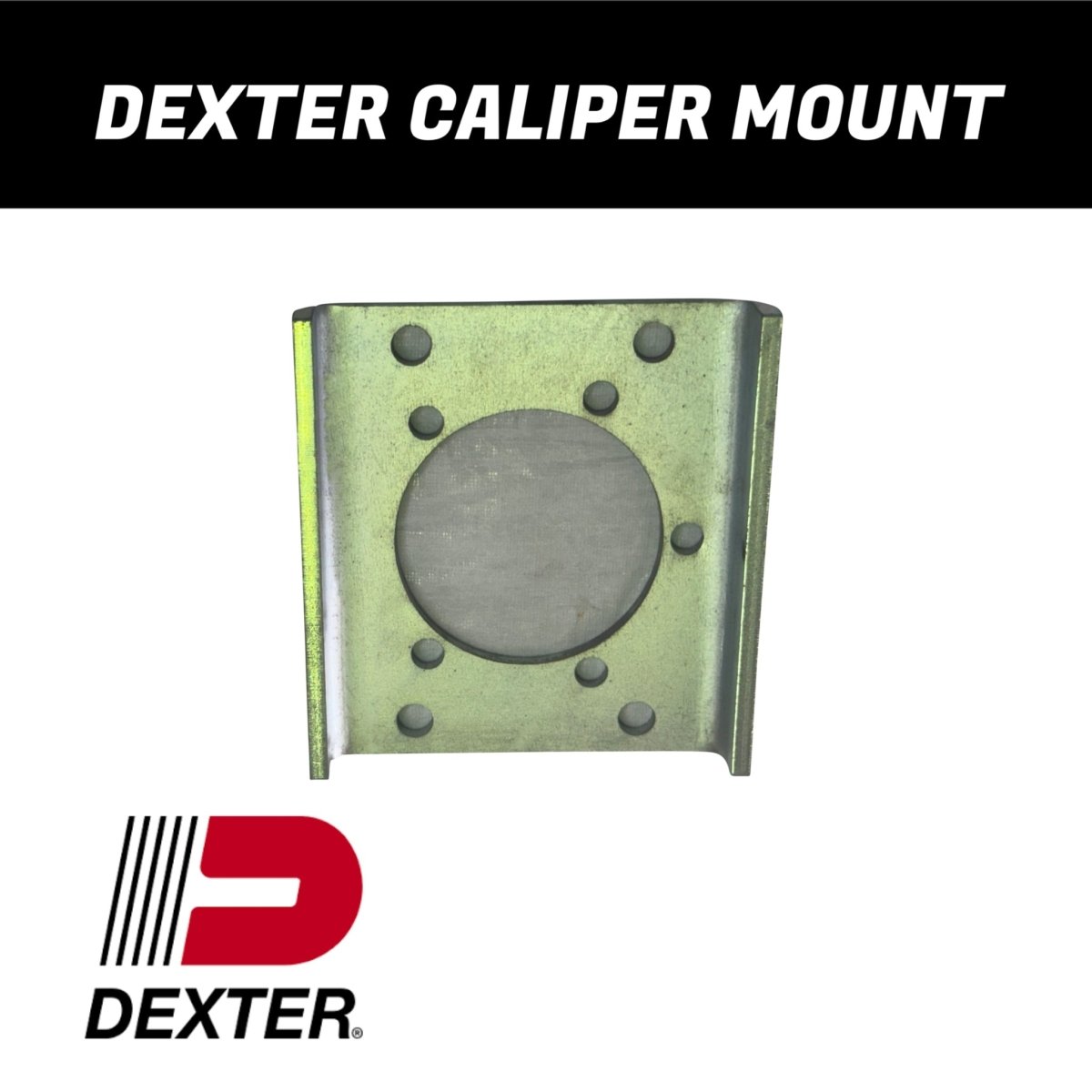 Dexter Bolt-On Caliper Mount – Fits Dexter & AL-KO 12″ Vented Rotors ...