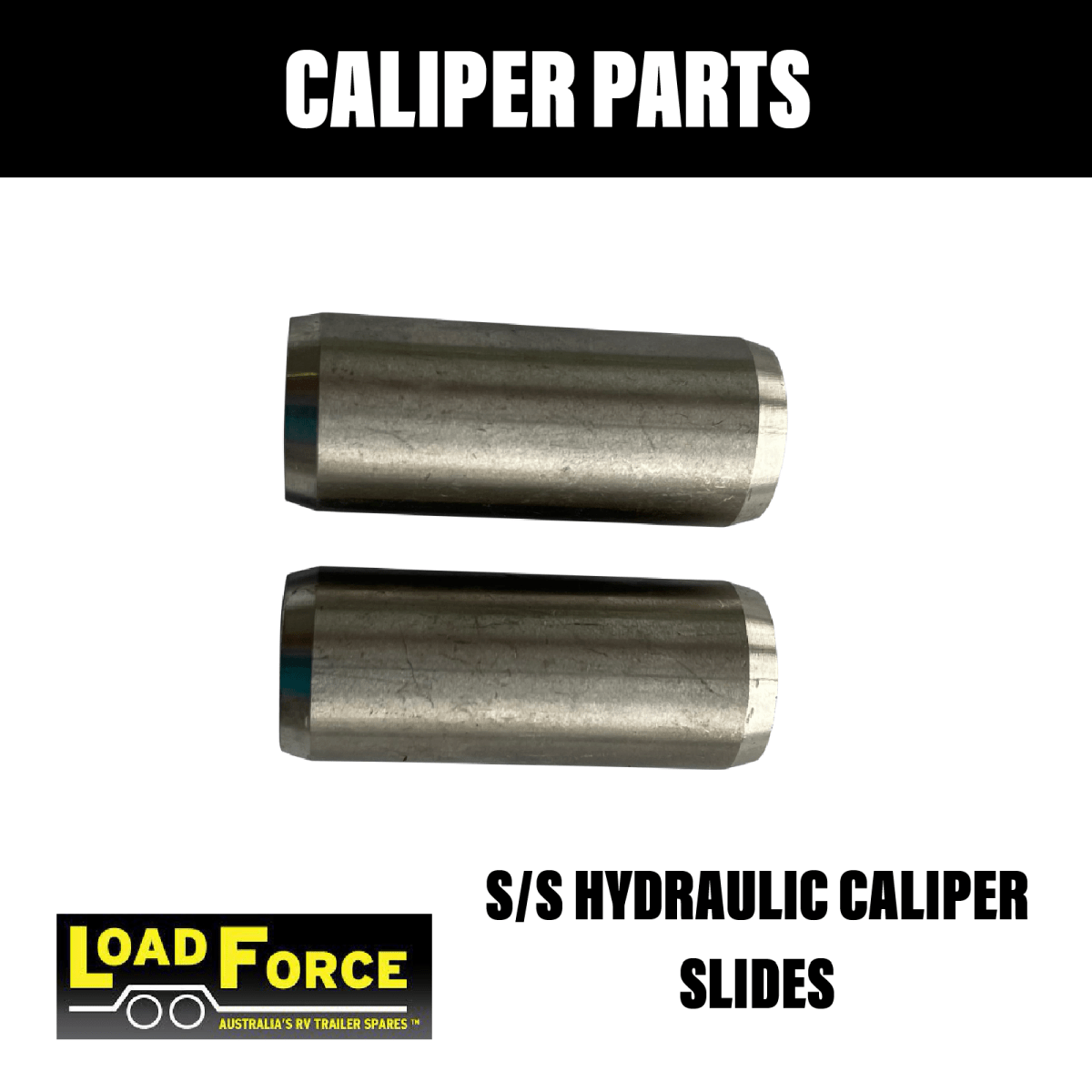 LoadForce Stainless Steel Hydraulic Caliper Slide Pins – Pair – R&M ...