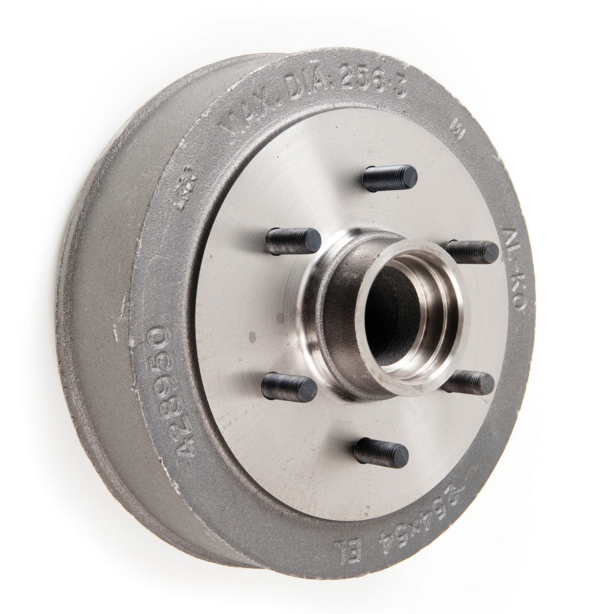 AL-KO 12 Inch 6 Stud Brake Drum Suit 2T Bearings – R&M Trailer Spares