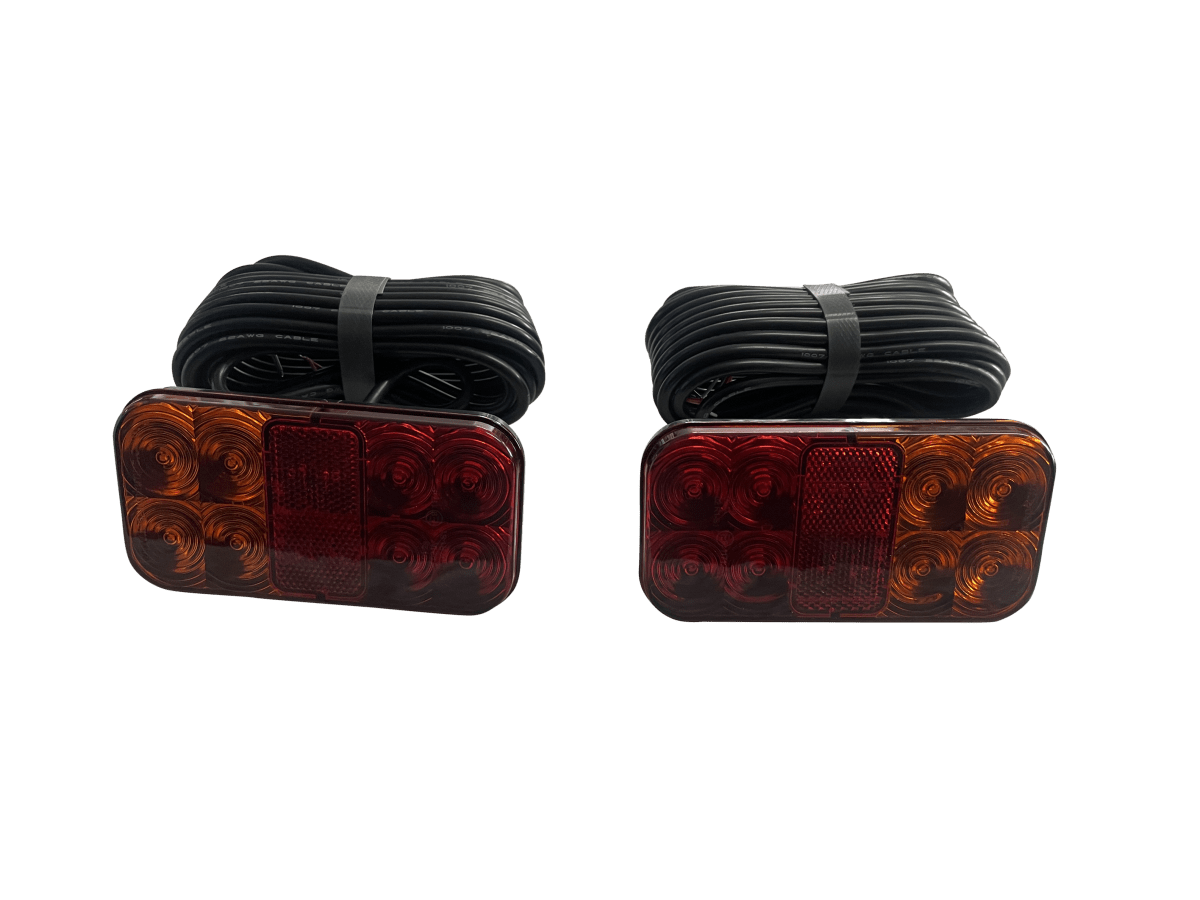 LED Autolamps 149 Series Trailer Lights – 10 m Harness – R&M Trailer Spares